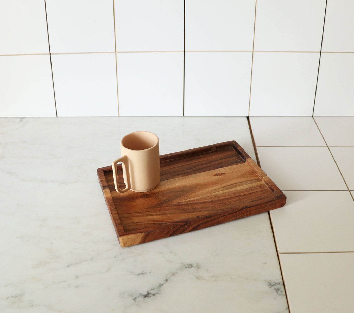 Buy Quad Tray Online - Acacia Wood | Best Dinner Serving Tray – Nappa ...